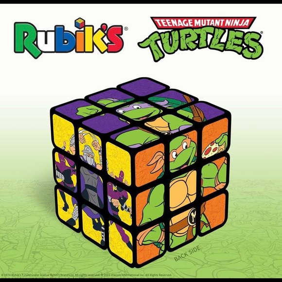 OP | Games | Rubiks Cube Teenage Mutant Ninja Turtlesnew | Poshmark